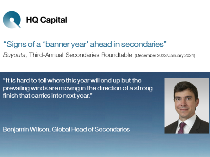 HQ Capital | Private Equity Spezialist seit 1989